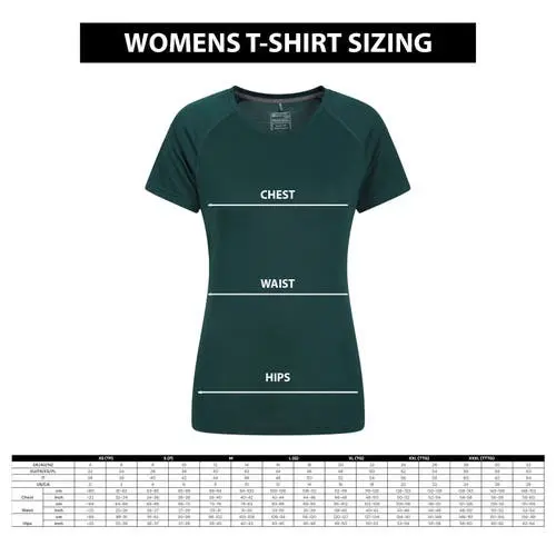Mountain Warehouse Broderie Sleeve T-shirt