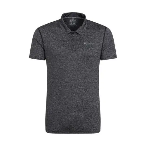 Mountain Warehouse Agra Stripe Polo Shirt - Black