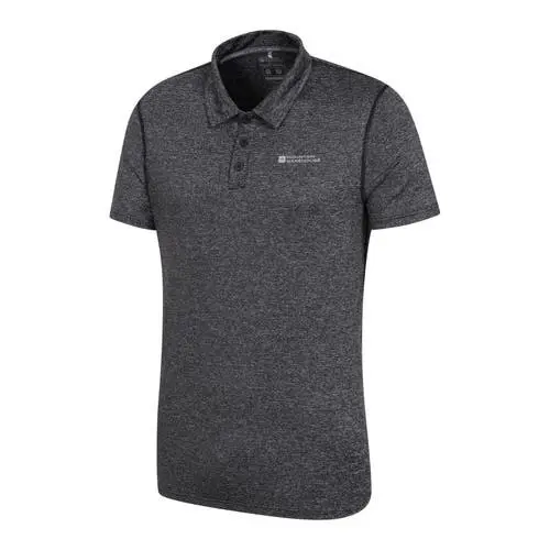 Mountain Warehouse Agra Stripe Polo Shirt - Black