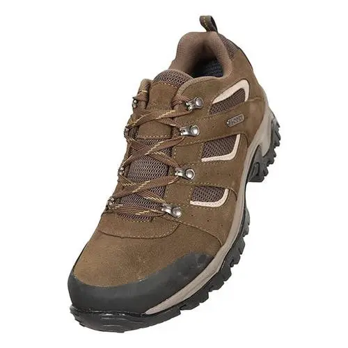 Mountain Warehouse Voyage Suede Waterproof Walking Shoes