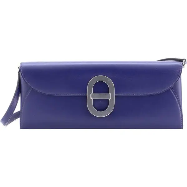 Hermès Chaine D'ancre To Go Wallet Tadelakt - Blue