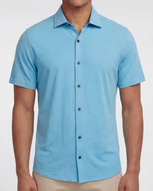 LORDS OF HARLECH Solid Short Sleeve Shirt
