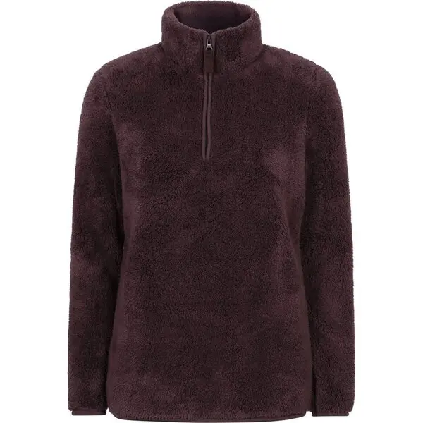 Mountain Warehouse Teddy Fleece Quarter Zip Fleece Top