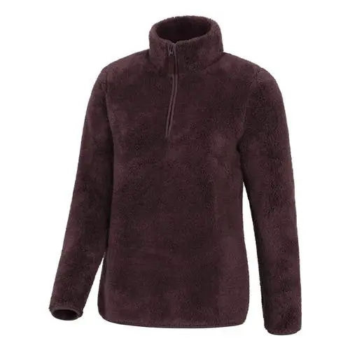 Mountain Warehouse Teddy Fleece Quarter Zip Fleece Top