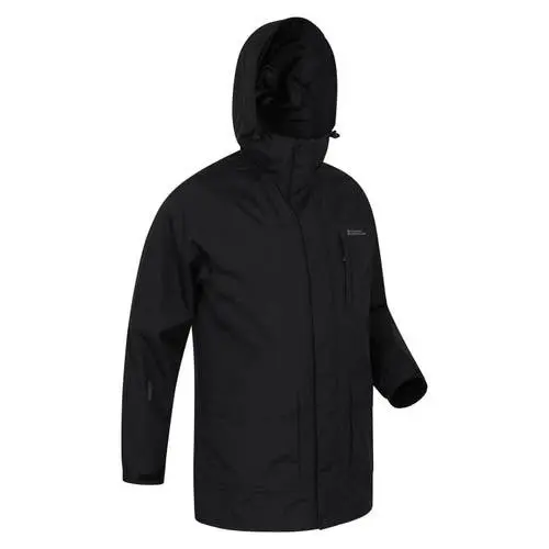 Mountain Warehouse Waterproof Long Jacket - Black