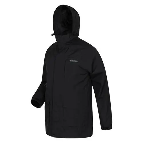 Mountain Warehouse Waterproof Long Jacket - Black