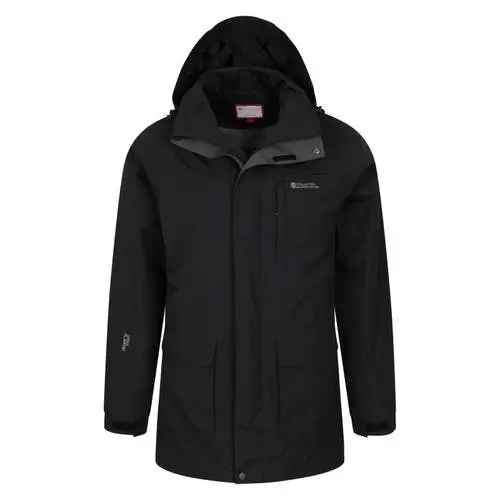 Mountain Warehouse Waterproof Long Jacket - Black