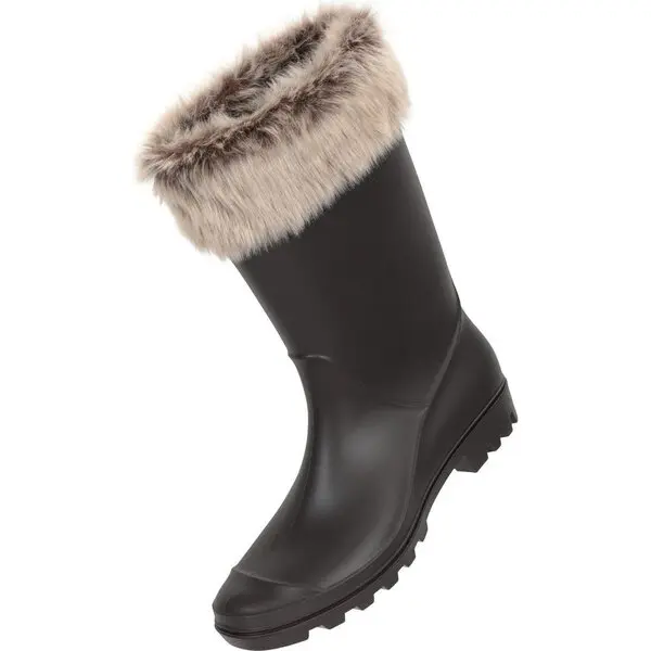 Mountain Warehouse Faux Fur Lined Galoshes