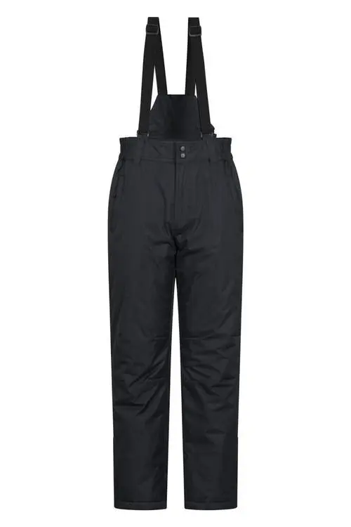 Mountain Warehouse Dusk Ii Ski Trousers With Adjustable Braces - Black