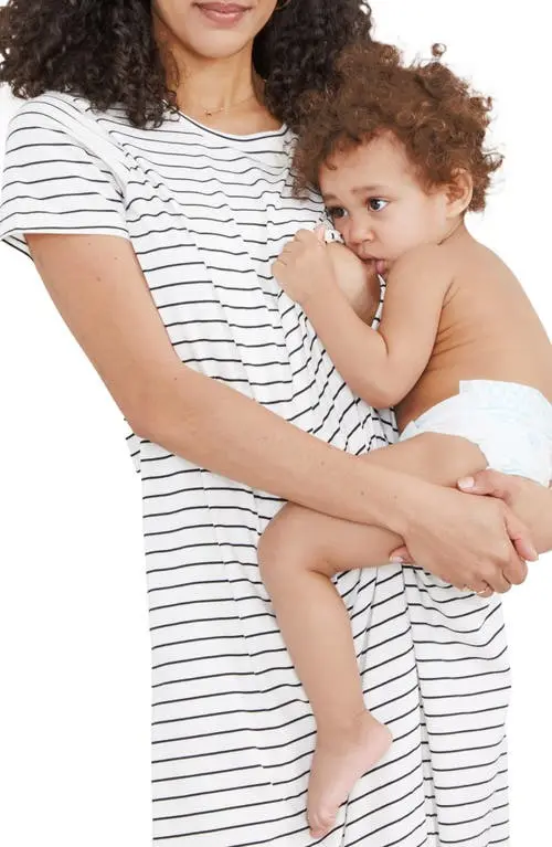 Hatch The Easygoing Nursing Maxi T-shirt Dress