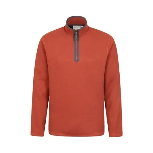 Mountain Warehouse Beta Contrast Zip Top - Rust