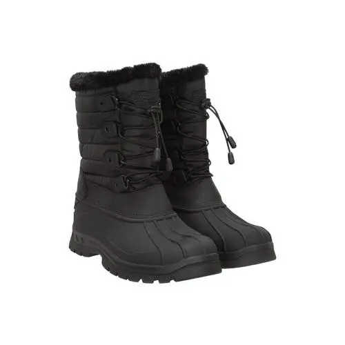 Mountain Warehouse Adaptive Mid Calf Snow Boots - Black