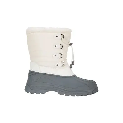 Mountain Warehouse Whistler Adaptive Snow Boots - White
