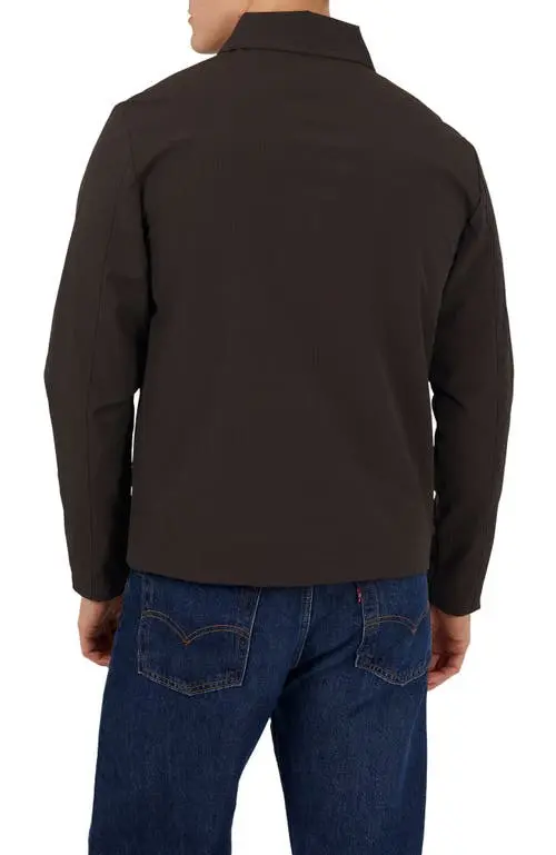 BRAVE SOUL Zip-up Collared Shacket