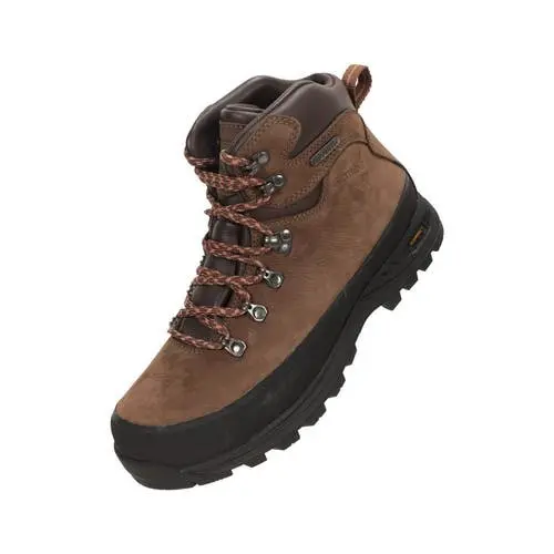 Mountain Warehouse Extreme Quest Nubuck Waterproof Walking Boots - Brown
