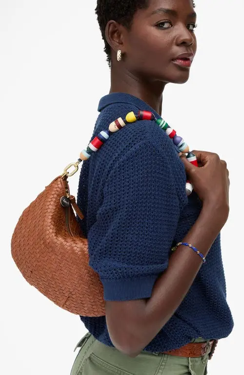 Clare V. Shortie Buoy Beaded Bag Strap