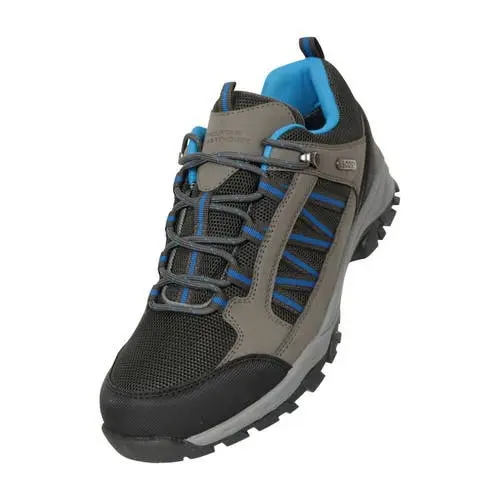 Mountain Warehouse Path Waterproof Walking Shoes - Gray
