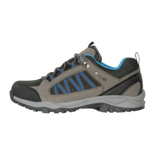 Mountain Warehouse Path Waterproof Walking Shoes - Gray