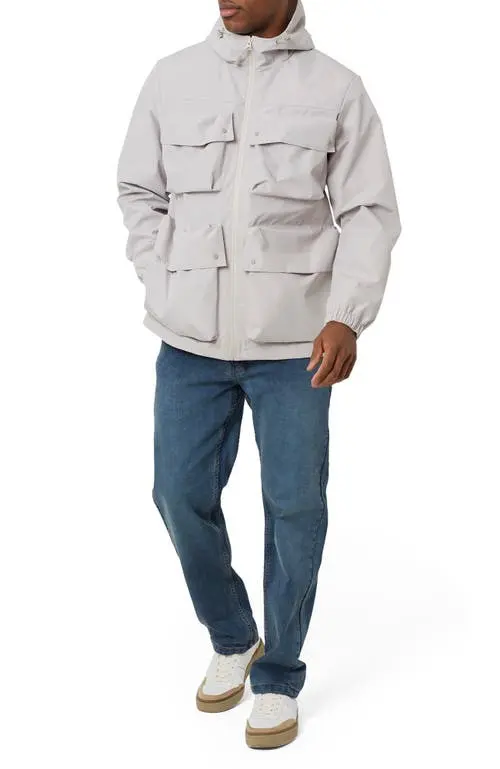 BRAVE SOUL Unpadded Hooded Jacket With Multiple Pockets