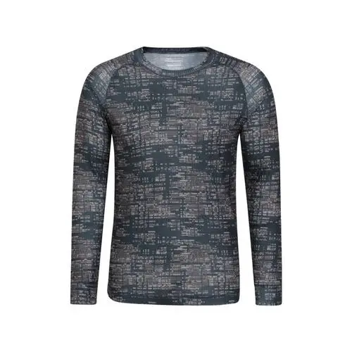 Mountain Warehouse Talus Printed Long-sleeved Thermal Top