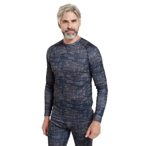 Mountain Warehouse Talus Printed Long-sleeved Thermal Top