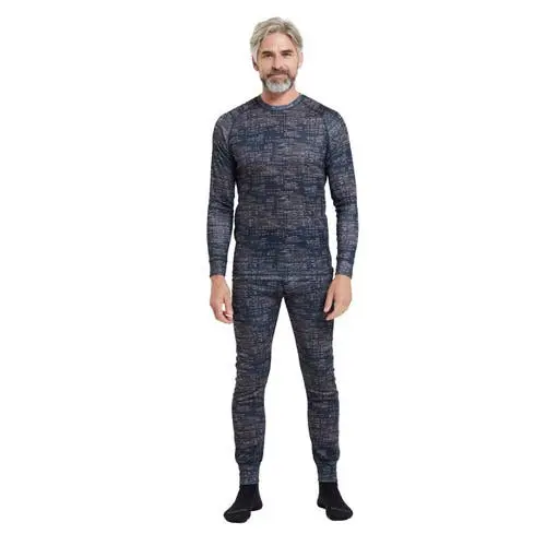 Mountain Warehouse Talus Printed Long-sleeved Thermal Top