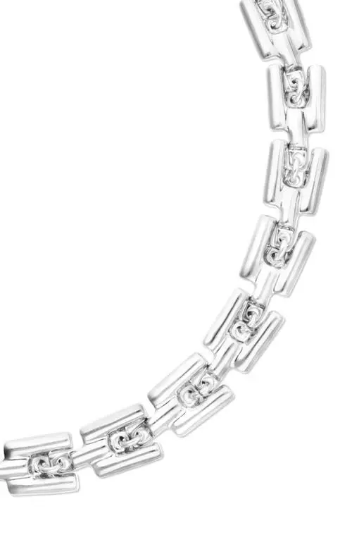 UNODE50 Sterling Plated Necklace With Links