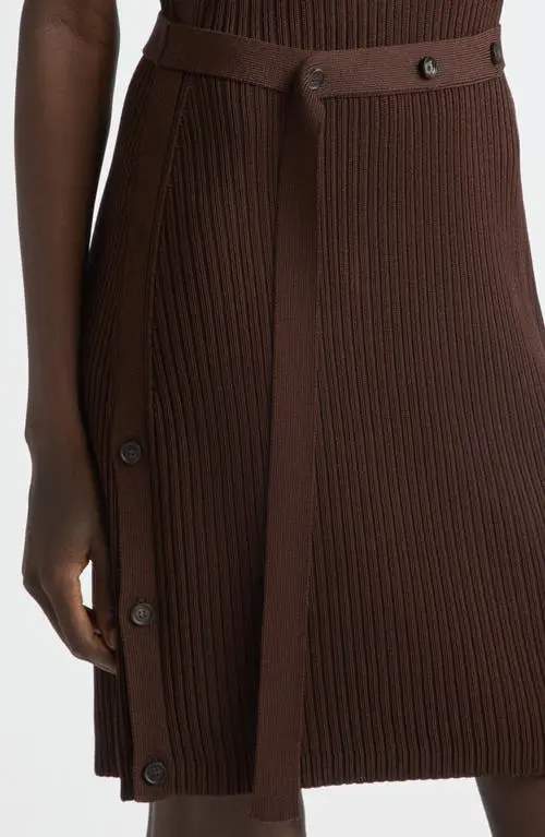 FERRAGAMO Rib Polo Dress
