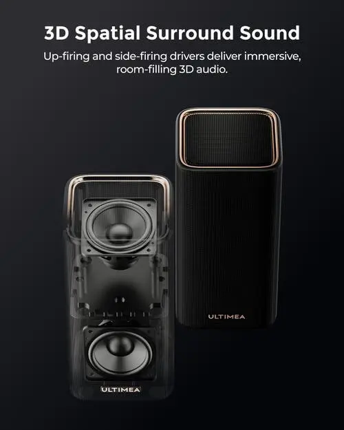 ULTIMEA Skywave X100 Dual 9.2.6 Channel Dolby Atmos Soundbar