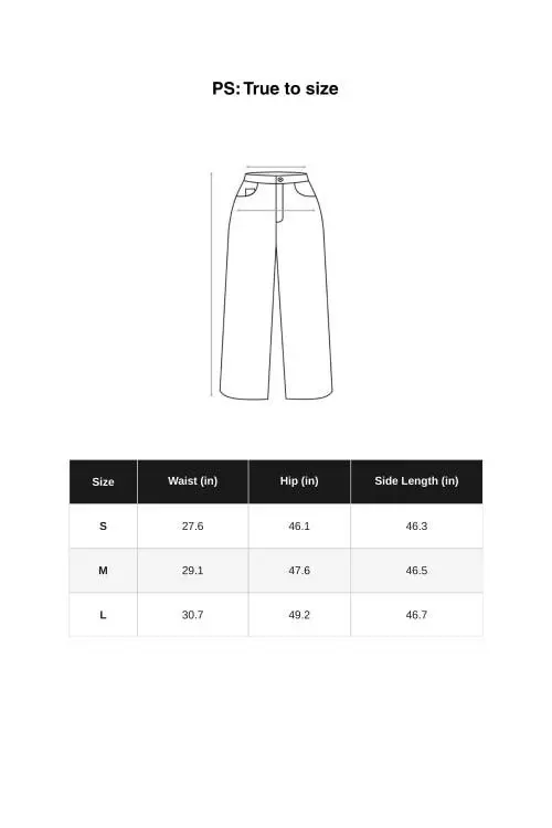 NOCTURNE Printed Wide Leg Trousers