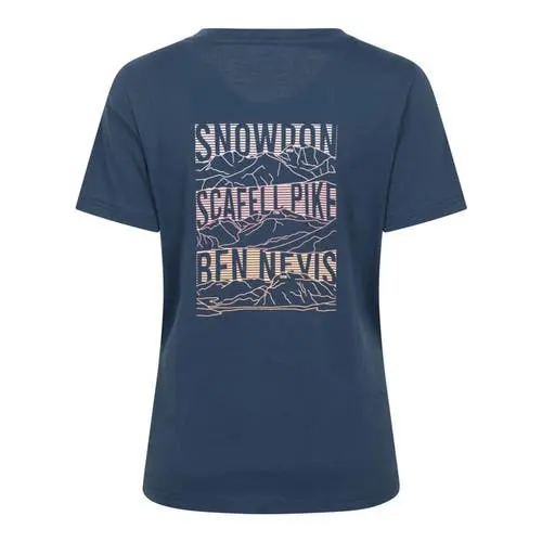 Mountain Warehouse Three Peaks Graphic Back Print T-shirt