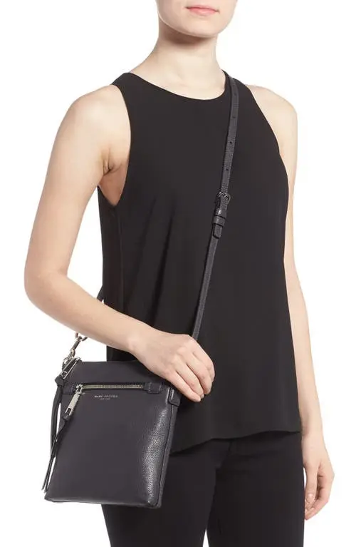 Marc Jacobs Recruit North/south Leather Crossbody Bag