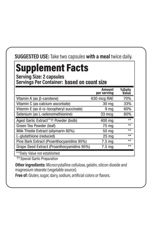 KYOLIC Aged Garlic Extract Formula 105, Detox & Anti-aging