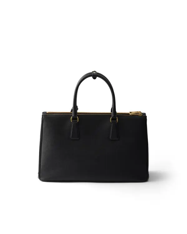 Prada Galleria Large Saffiano Leather Bag - Black