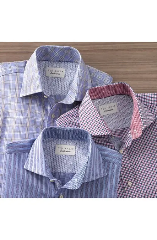 Ted Baker London Maccy' Trim Fit Stripe Dress Shirt