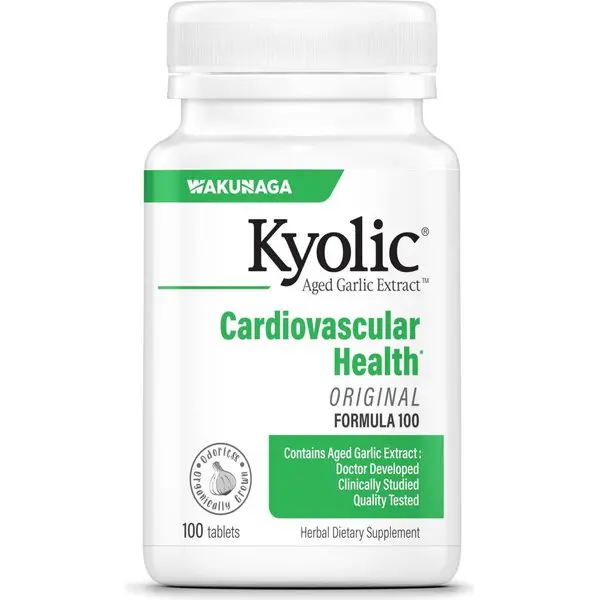 KYOLIC Aged Garlic Extract Formula 100, Cardiovascular Health