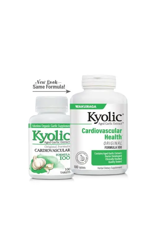 KYOLIC Aged Garlic Extract Formula 100, Cardiovascular Health