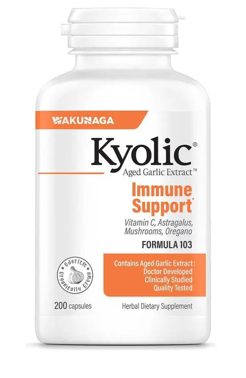 KYOLIC Aged Garlic Extract Formula 103, Immune Support