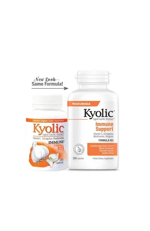 KYOLIC Aged Garlic Extract Formula 103, Immune Support