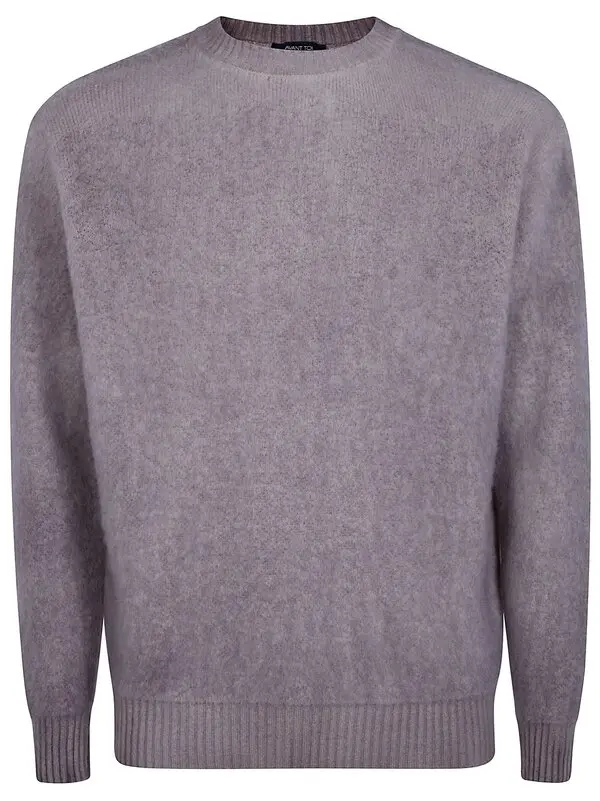 Avant Toi Sweater Tonal Degradé "hand Painted Cashmere And Wool