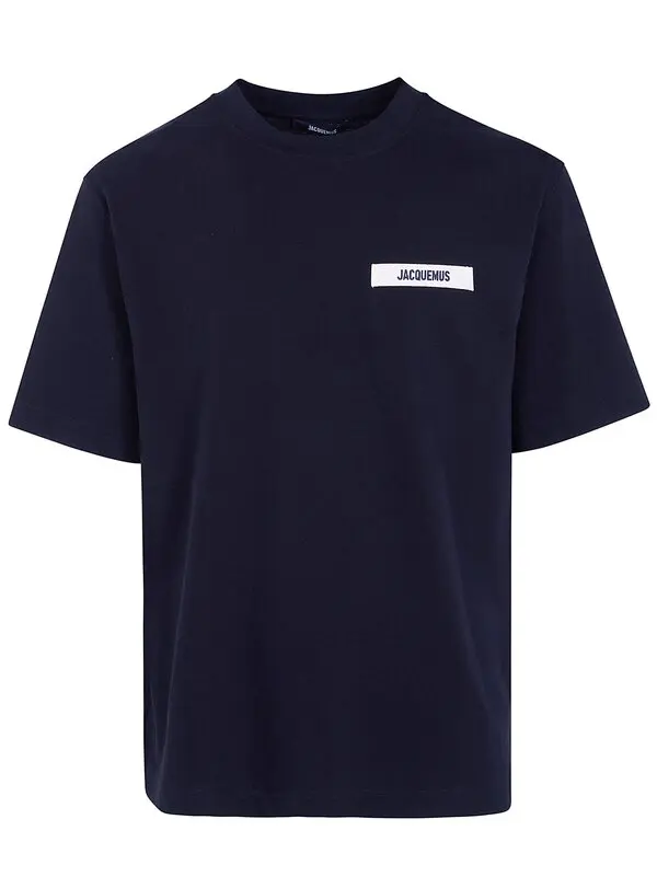 Jacquemus T-shirt Gros Grain "le Tshirt Gros Grain - Black