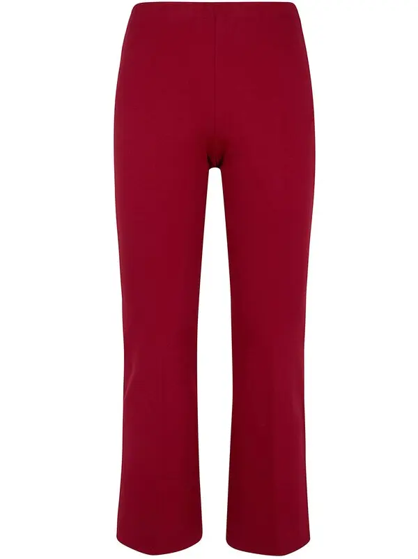 Liviana Conti Trousers Viscose "claudette - Red