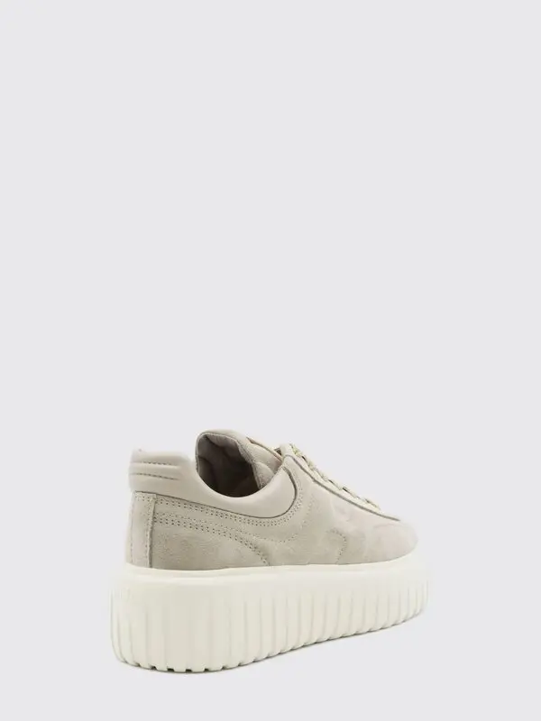 Hogan Suede Platform Sneakers - Beige
