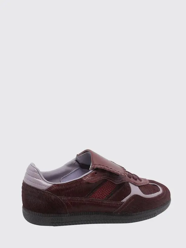 ALOHAS Calf Leather And Pony Hair Low-top Sneakers