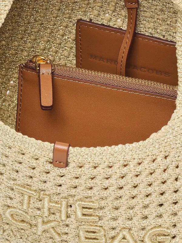 Marc Jacobs Crocheted Tote Bag - Beige