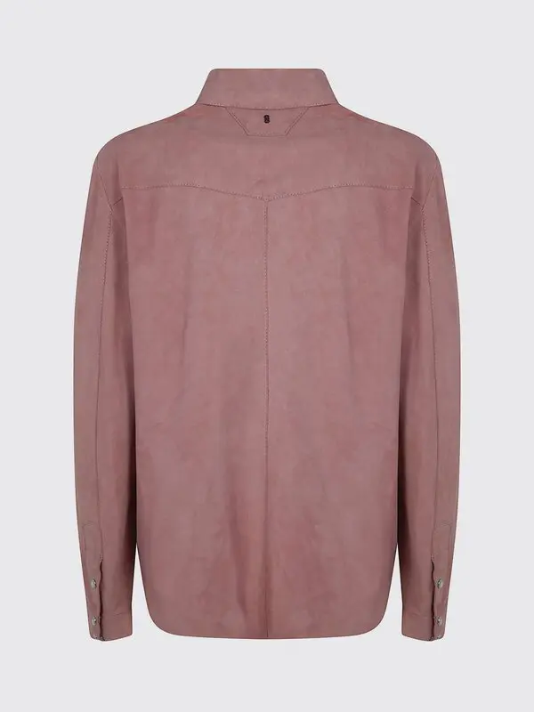 SALVATORE SANTORO Suede Shirt Jacket