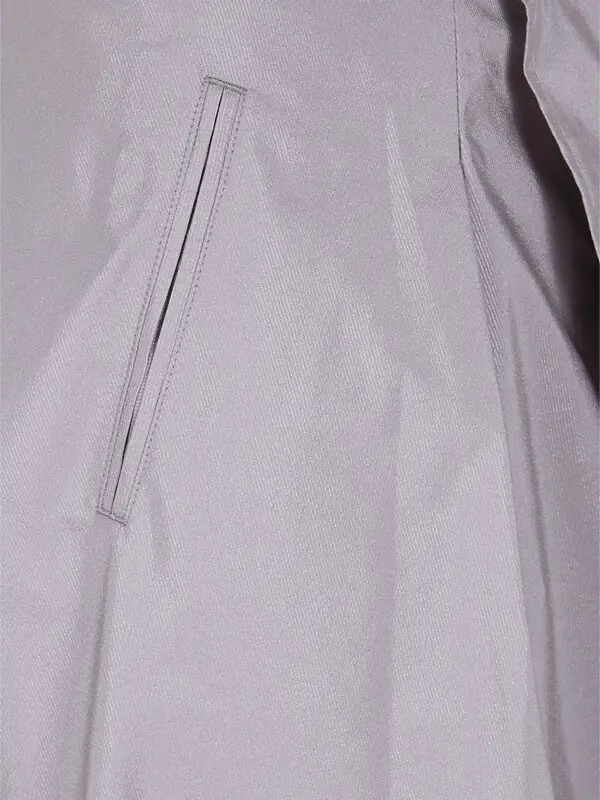 Issey Miyake Akimbo Asymmetric High-waisted Wide-leg Trousers - Grey