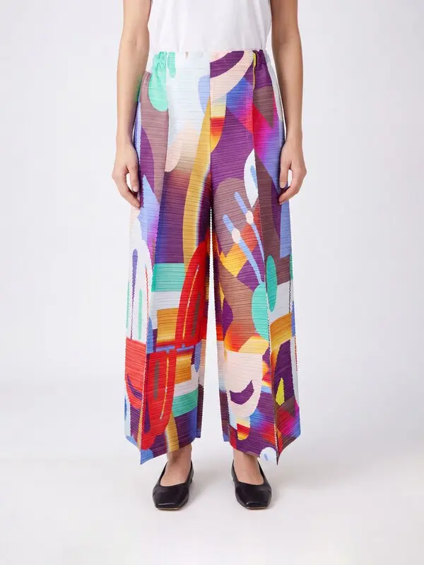 Issey Miyake Pants - Red