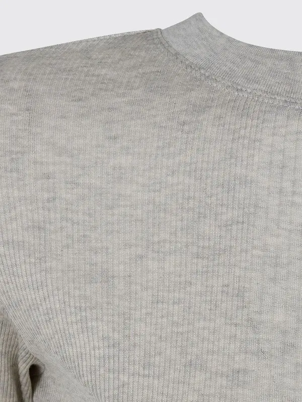 Loulou De Saison Ribbed Mock Neck T-shirt