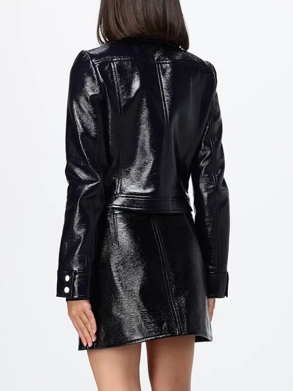 COURREGES Cropped Blazer - Navy